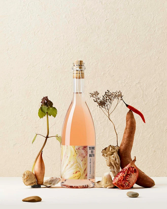 beverage bottle italian wine label design organic wine Packaging ...