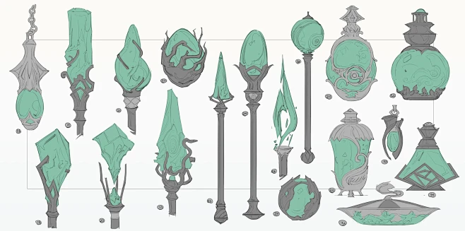 Magical Prop Designs-花瓣网