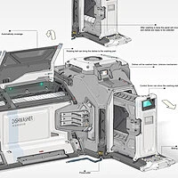 VAIL Waste Management product-Modular trash bin, Hanhog-花瓣网