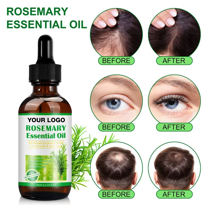 Factory Supply Wholesale Organic Rosemary Essential Oil For Hair Care ...