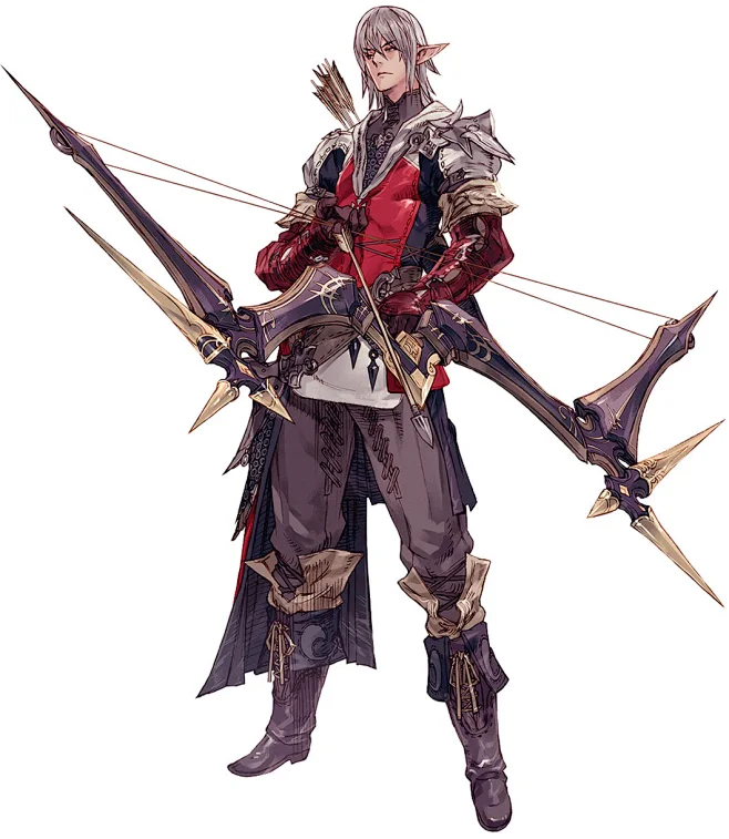 ff14-elezen-male-archer-花瓣网