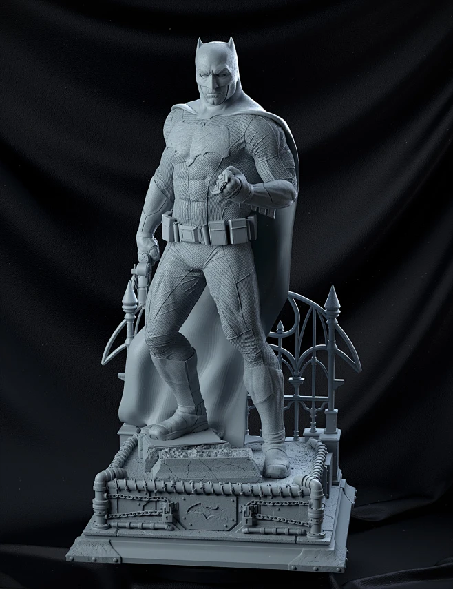 Suicide Squad Batman - Prime 1 Studio Statue, Fabiano Carlos Coelho ...