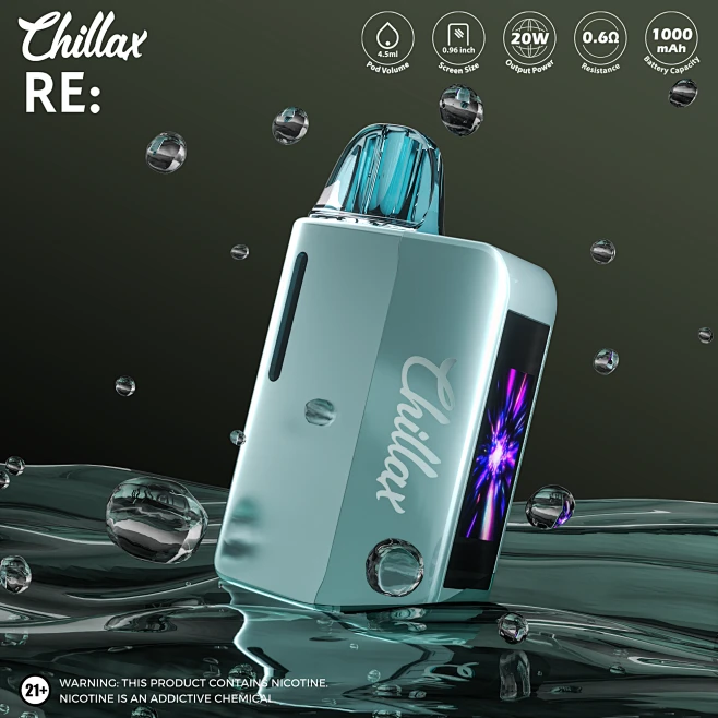 其中包括图片：Chillax Re pod vape-花瓣网