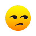 unamused_face-花瓣网