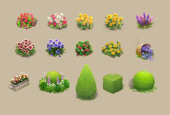 Mini life, sijin lee : mmo SNG game copyright by KRAFTON-花瓣网