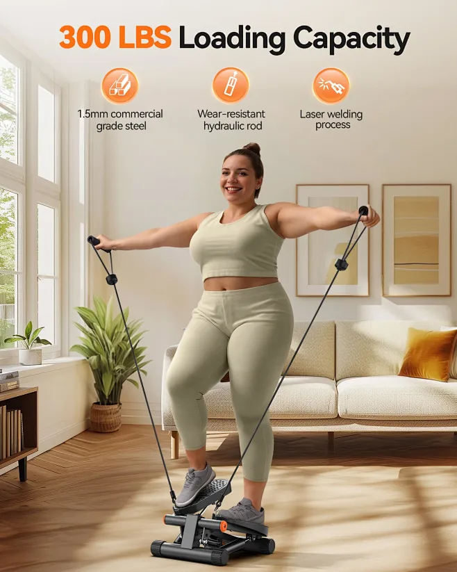 Amazon.com : Niceday Steppers for Exercise, Stair Stepper with ...