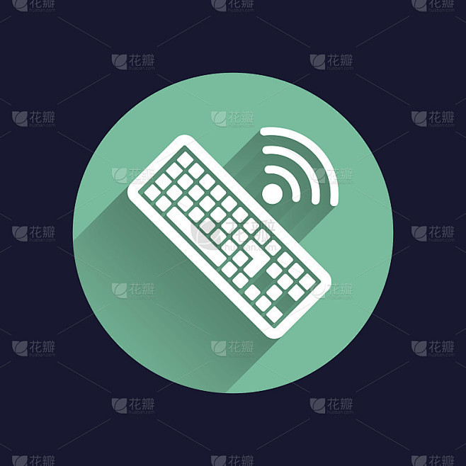 计算机键盘键符号图标，矢量图。