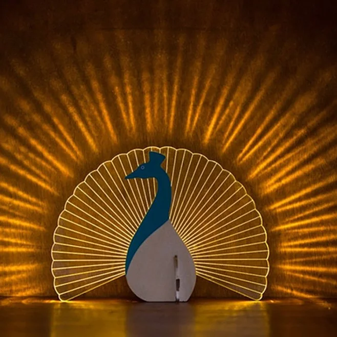 Creative Animal Decorative Night Lamp-花瓣网