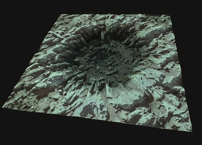 Crater - Substance Designer-花瓣网