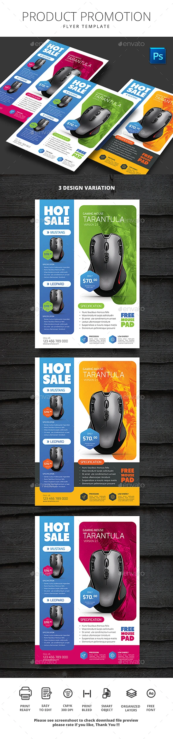 Product Promotion - Flyers Print Templates-花瓣网