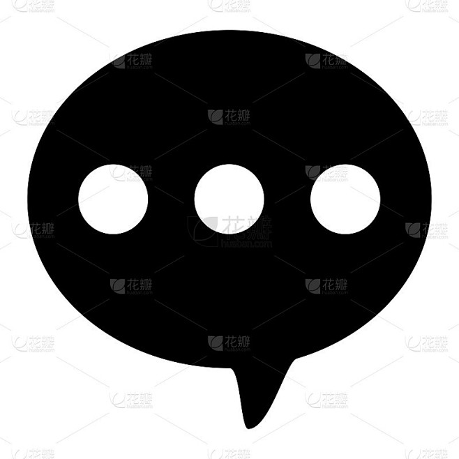 Simple chat symbol or icon