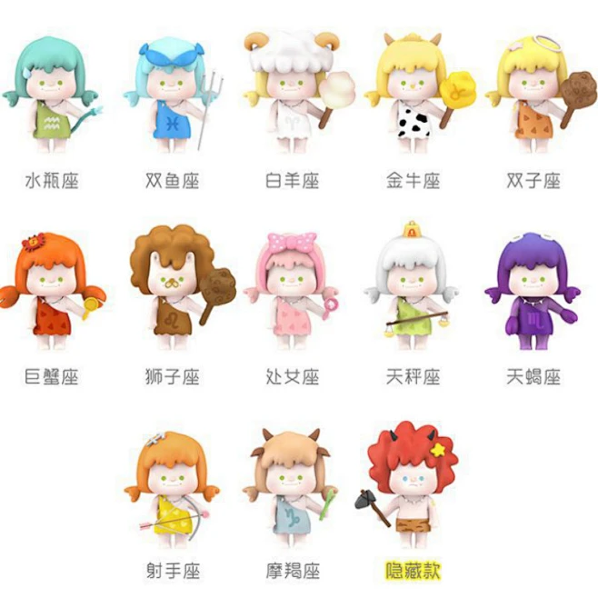 SANDY十二星座盲盒确认款包邮潮流手办车载桌面摆件女礼物-淘宝网-花瓣网