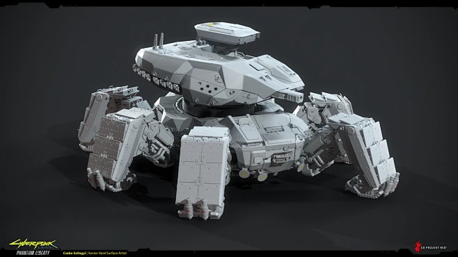 Cyberpunk 2077 Phantom Liberty - Militech Chimera-花瓣网