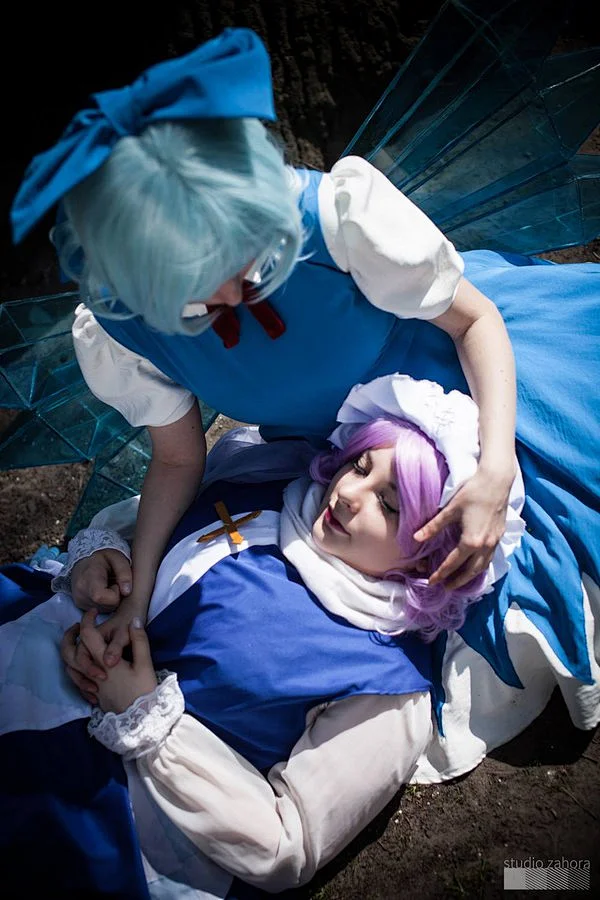 Touhou Project: Letty Whiterock and Cirno by Marusera-Yumeart-花瓣网