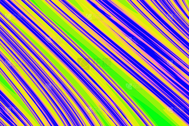 Abstract color stripes