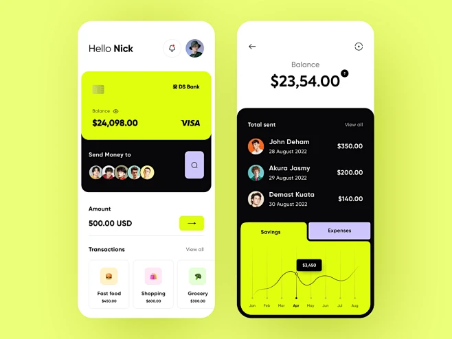 Banking App android app app design application banking banking app ...