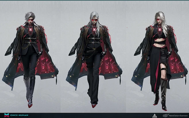 Once Human commercial skin design-花瓣网