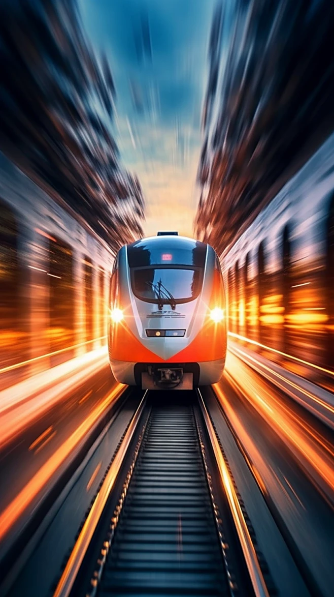 Mesmerizing Train Photography, Motion blur, reflection, speed ...