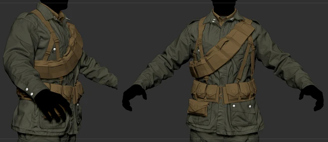 Character Cloth work 01-花瓣网