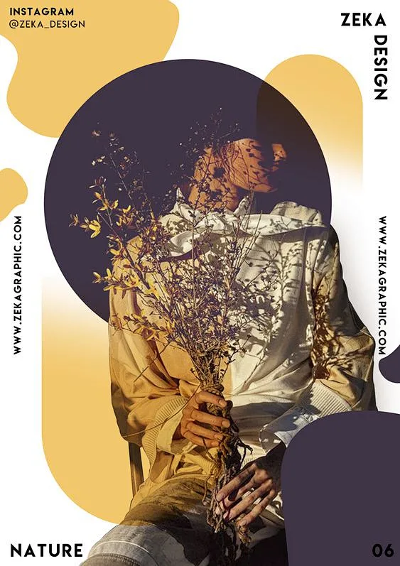 Poster designed by Zeka Design in the collection Nature, minimal design ...