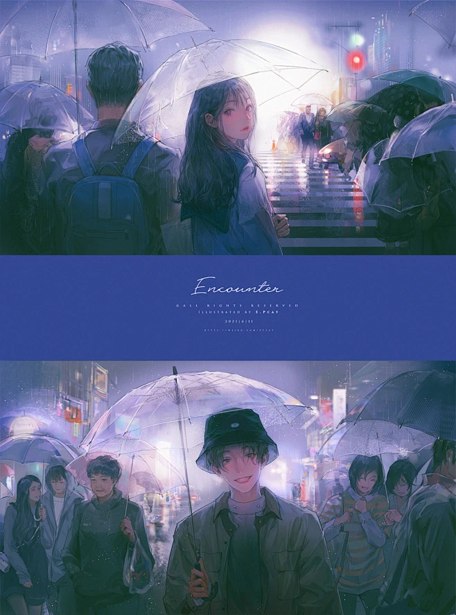 Encounter_E.Pcat__插画师作品_涂鸦王国gracg.com-花瓣网