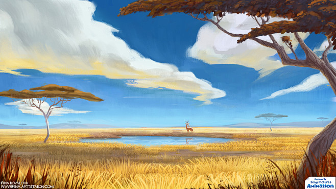 Savanna Establishing Shot