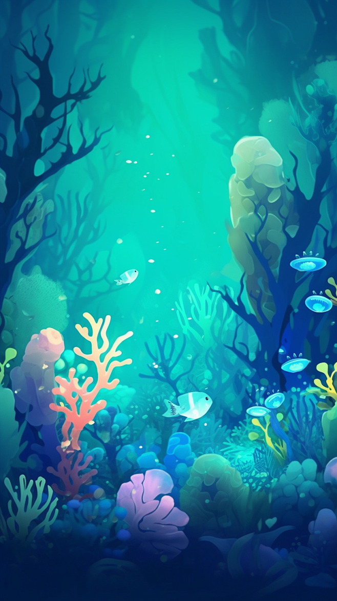 D118_Undersea_World_Coral_Kelp_Cute_Blue_Underwater_world_scene_f01bf1da-ce85-471b-8ada-cc1e62a963a8