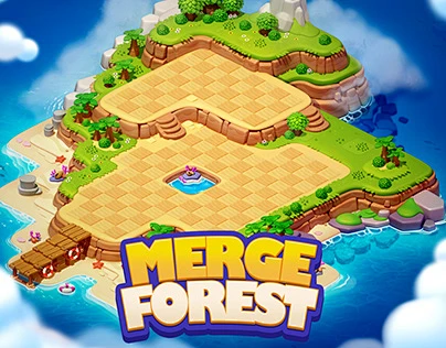 Merge Forest-岛屿设计-花瓣网