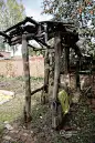 The Clemson Clay Nest by Nils-Udo was constructed in the botanical ...