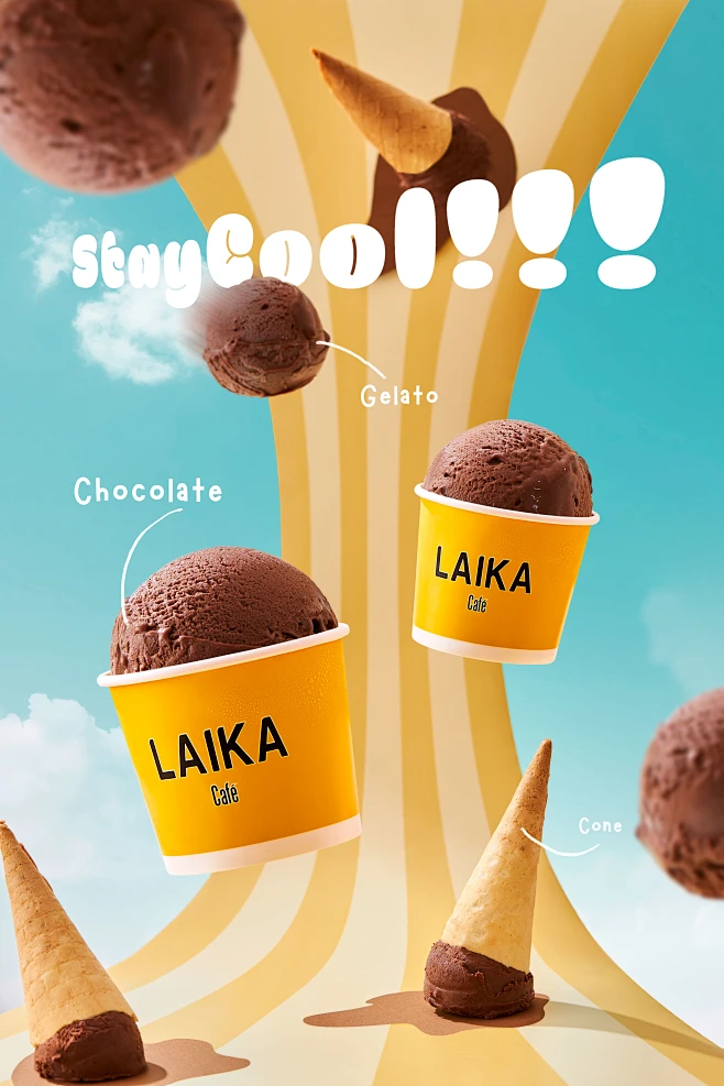 Food branding food photography food styling Gelato ice cream food ...