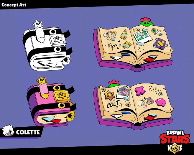 brawl stars brawlstars Character design concept art Digital Art art ...