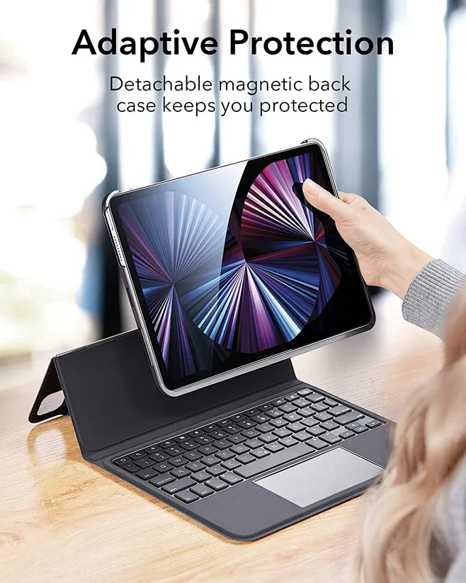 Amazon.com: ESR Ascend Keyboard Case, iPad Case with Keyboard ...