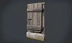 Ancient door prop图片_cj图片素材-花瓣网