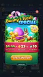 royal match Easter UI/UX UI ui design mobil game mobil game art easter ...