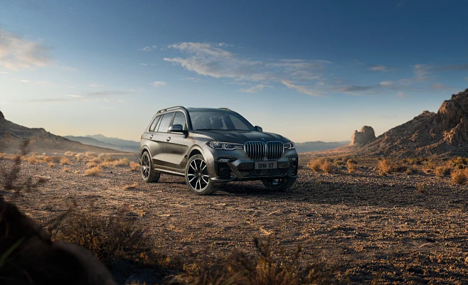 Advertising automotive BMW caio vinícius car CGI photoshop retouch-花瓣网