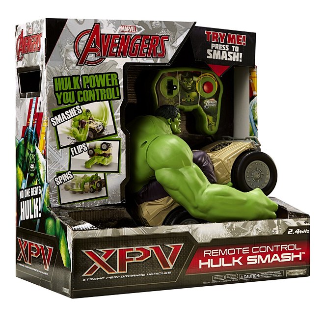 Amazon.com: Avengers: XPV Marvel-RC Hulk Smash Toy Vehicle: Toys & Games