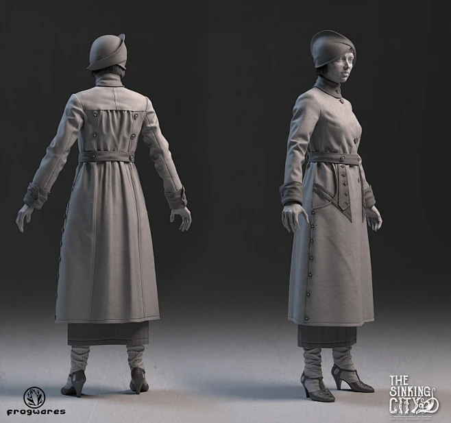 Man clothing (worn) - The Sinking City, Yura Sholudchenko : Man ...