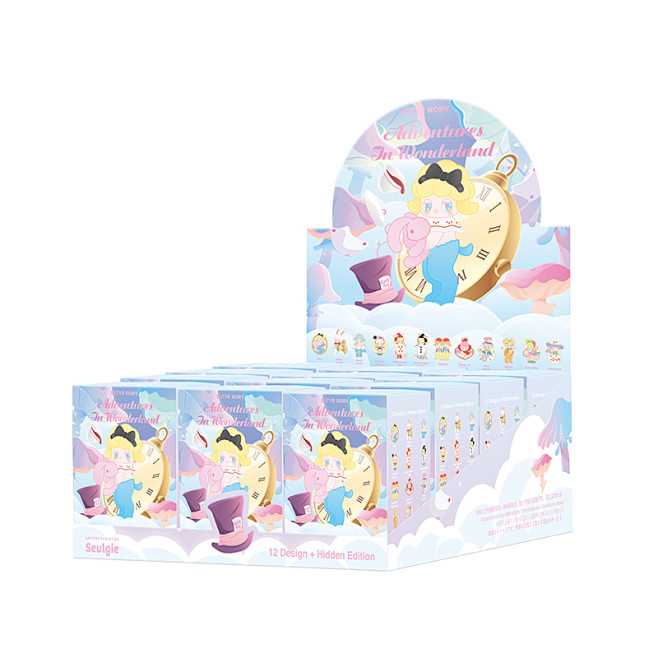 POPMART泡泡玛特 潘神爱丽丝徽章系列盲盒胸针潮流摆件创意礼物-tmall.com天猫