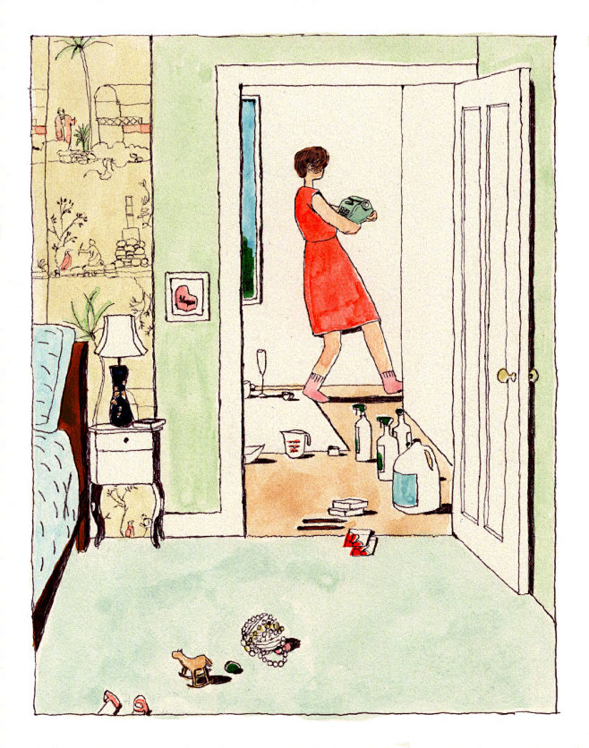 来自插画师 Karlotta Freier 绘画作品 | www.karlottafreier.com