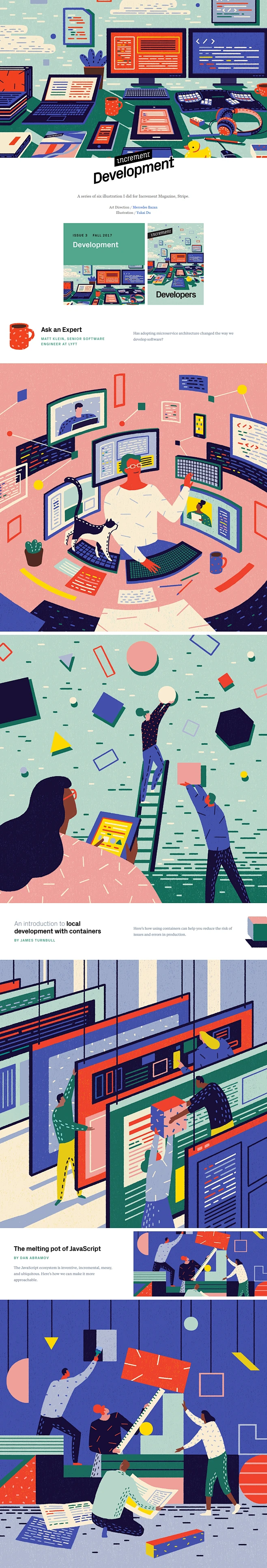 The Developers, Increment Magazine on Behance,The Developers, Increment Magazine on Behance-花瓣网