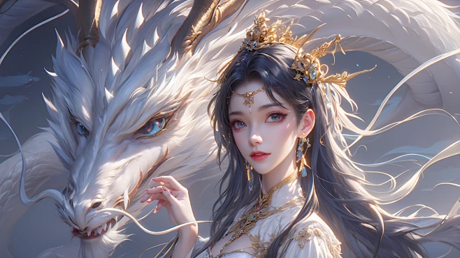 龙女-hzj(5)-花瓣网