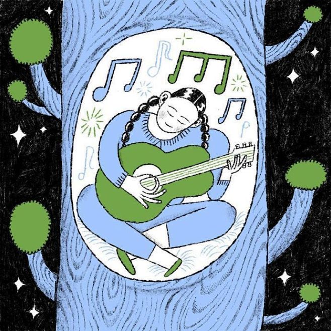 via：插画师 Min Heo