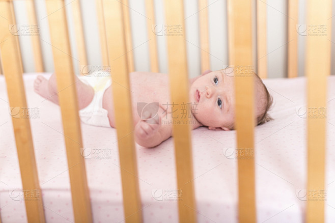 新生儿,注视镜头,女婴,可爱的,平和,肖像,加拿大,小的,儿童,人的眼睛