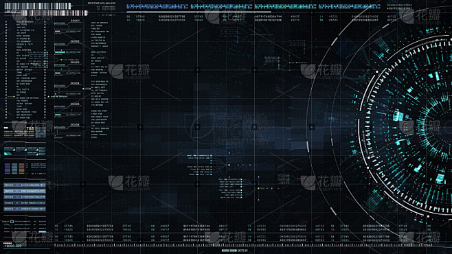 高科技用户界面抬头显示