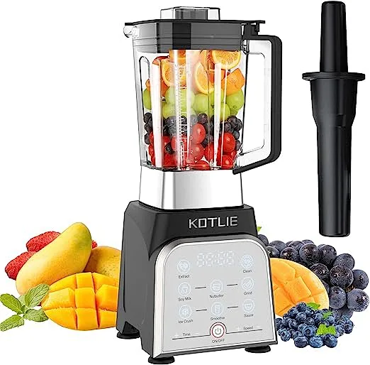 KOTLIE Frullatore Professionale, 2000W Blender con 2L Grande Capacità ...