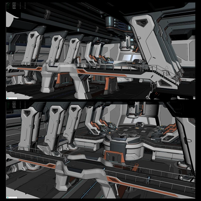 DVA cinematic, Sengjoon Song : Dva cinematic interior I model ...