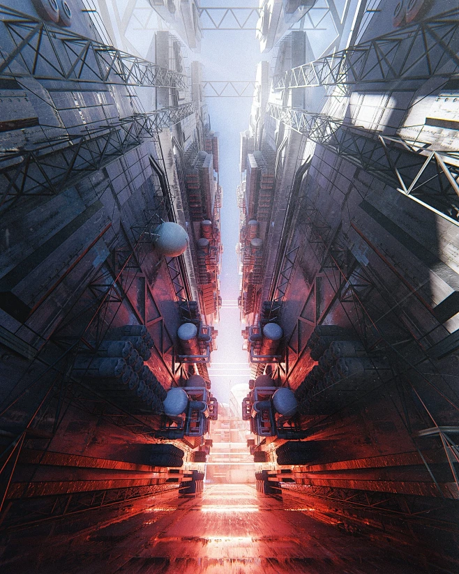 Max Hay : Moody renders图片_大场景图片素材-花瓣网