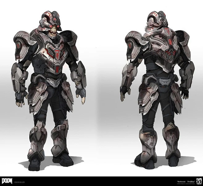 DOOM - DLC Cultist Armor Set, Colin Geller : Here is another armor set ...