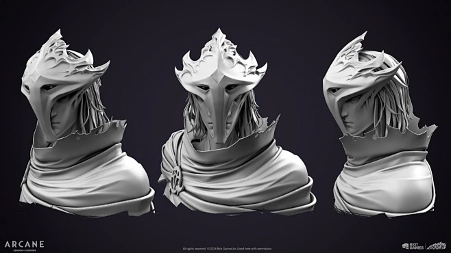 ARCANE - Viktor (final form)-花瓣网