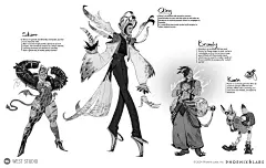 角色设计图片大全-角色设计高清好看的图片--花瓣普尤TOPYU的画板